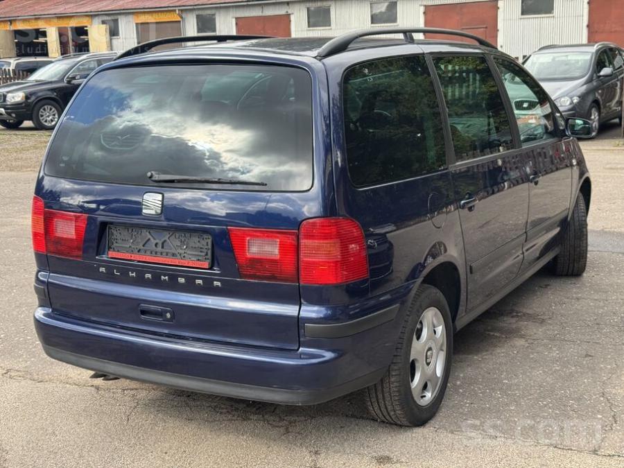 Zils SEAT Alhambra 2007 Rīga, ar dzinēja tilpumu 1.80 L un nobraukumu 198 tūkst. km par 4150 €, foto 17 vietnē AUTOMOTO.COM.LV