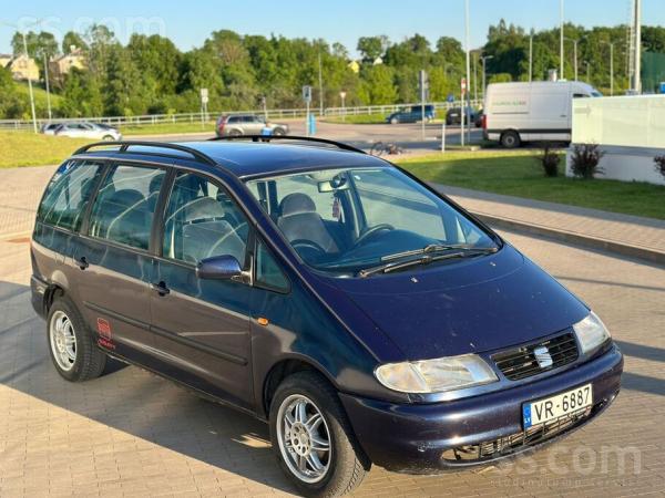 Zils SEAT Alhambra 2000 Rēzekne, ar dzinēja tilpumu 1.90 L un nobraukumu 481 tūkst. km par 1200 €, foto 3 vietnē AUTOMOTO.COM.LV