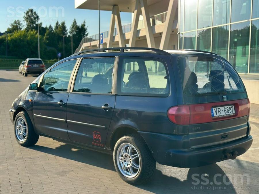 Синий Сеат Альхамбра 2000 в Резекне, объемом двигателя 1.90 л и пробегом 481 тыс. км за 1200 €, фото 8 на AUTOMOTO.COM.LV