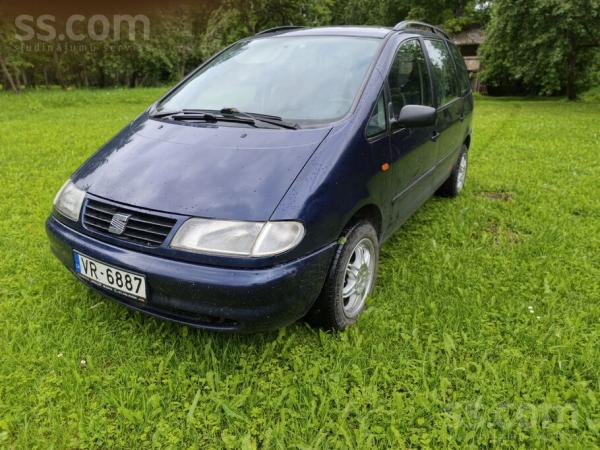 Синий Сеат Альхамбра 2000 в Гулбене, объемом двигателя 1.90 л и пробегом 482 тыс. км за 800 €, фото 2 на AUTOMOTO.COM.LV