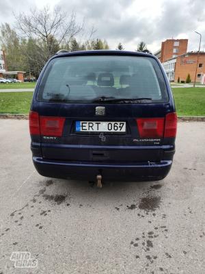 Zils SEAT Alhambra 2001 Kaišiadorys, ar dzinēja tilpumu 1.90 L un nobraukumu 470 tūkst. km par 950 €, foto 3 vietnē AUTOMOTO.COM.LV