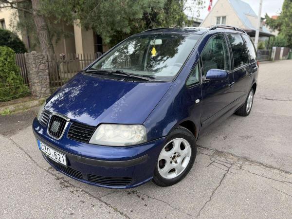 Zils SEAT Alhambra 2001 Kauņa, ar dzinēja tilpumu 1.90 L un nobraukumu 500 tūkst. km par 800 €, foto 1 vietnē AUTOMOTO.COM.LV