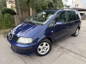 Blue SEAT Alhambra 2001 in Kaunas, with an engine capacity of 1.90 L and mileage of 500 thousand km for 800 €, photo 5 on AUTOMOTO.COM.LV