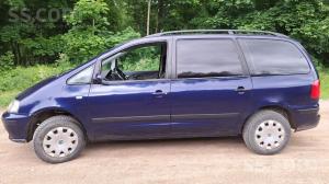 Blue SEAT Alhambra 2002 in Daugavpils, with an engine capacity of 1.90 L and mileage of 391 thousand km for 1550 €, photo 7 on AUTOMOTO.COM.LV