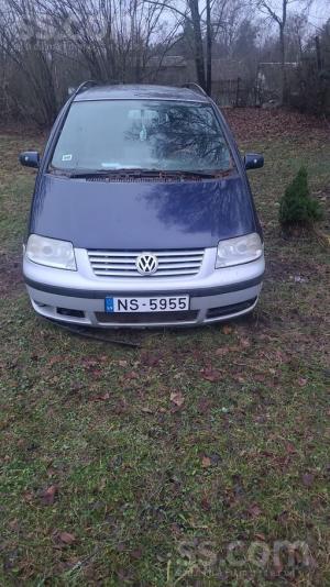 Blue SEAT Alhambra 2002 in Valmiera, with an engine capacity of 1.90 L and mileage of 416 thousand km for 600 €, photo 5 on AUTOMOTO.COM.LV