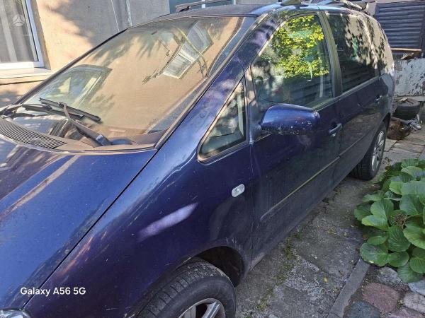 Zils SEAT Alhambra 2002 Marijampole, ar dzinēja tilpumu 1.90 L un nobraukumu 350 tūkst. km par 750 €, foto 1 vietnē AUTOMOTO.COM.LV