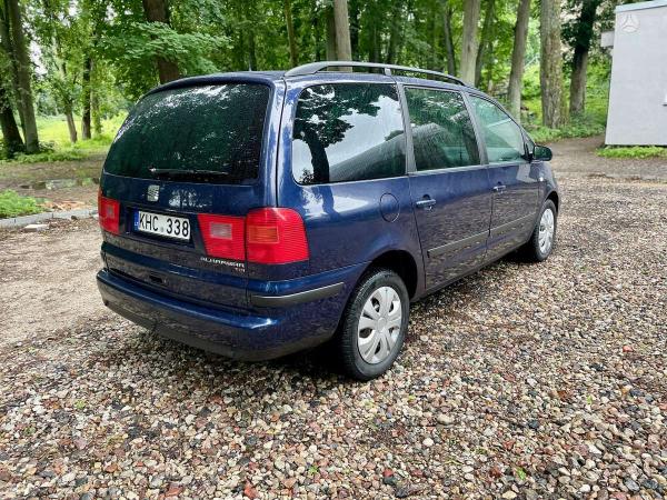 Zils SEAT Alhambra 2003 Viļņa, ar dzinēja tilpumu 1.90 L un nobraukumu 155 tūkst. km par 1950 €, foto 2 vietnē AUTOMOTO.COM.LV