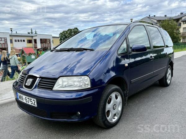 Zils SEAT Alhambra 2003 Rīga, ar dzinēja tilpumu 1.80 L un nobraukumu 269 tūkst. km par 1900 €, foto 1 vietnē AUTOMOTO.COM.LV