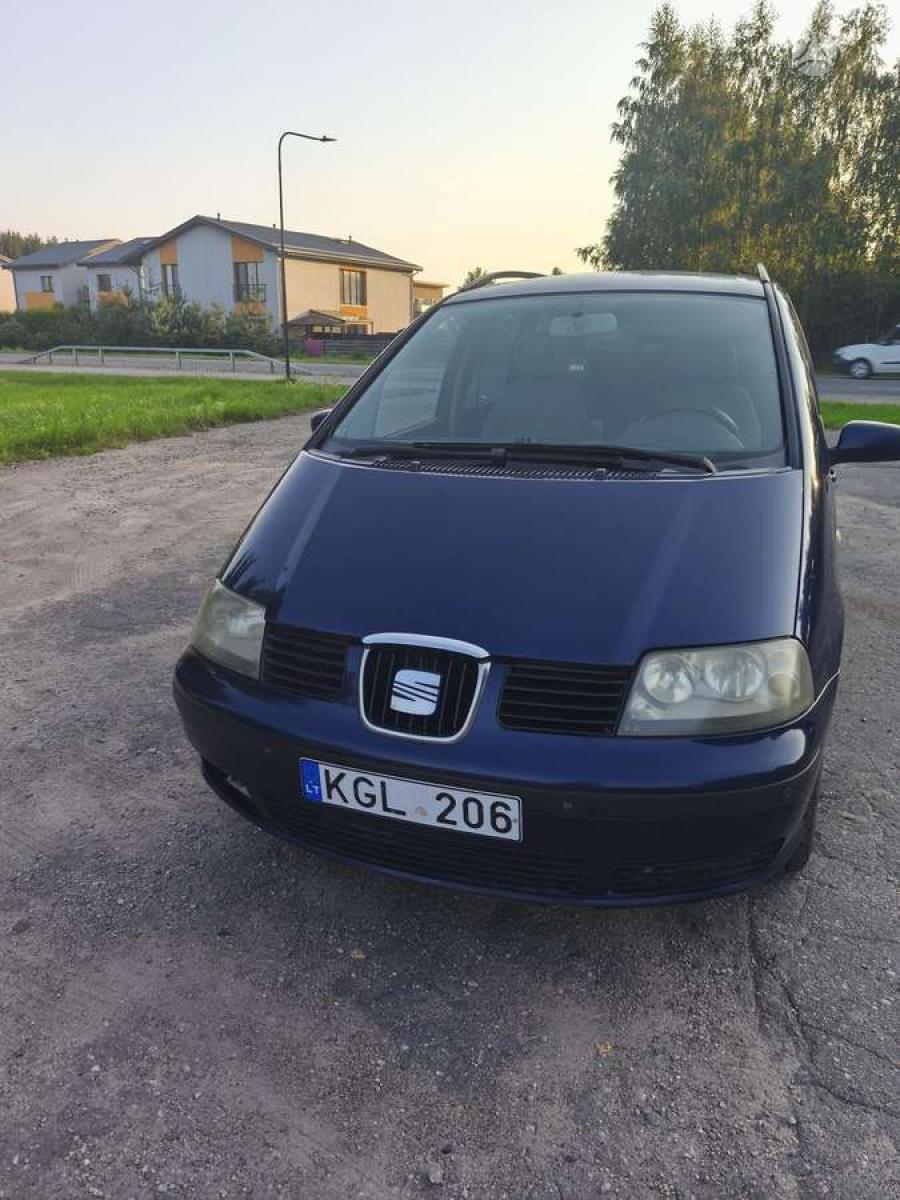 Zils SEAT Alhambra 2003 Viļņa, ar dzinēja tilpumu 1.90 L un nobraukumu 411 tūkst. km par 700 €, foto 1 vietnē AUTOMOTO.COM.LV