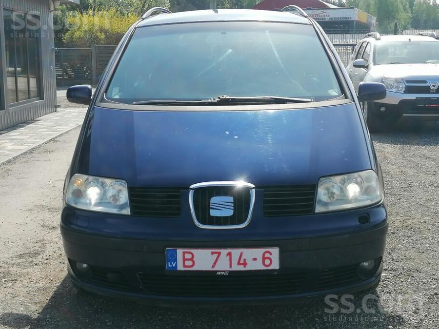 Zils SEAT Alhambra 2004 Valmiera, ar dzinēja tilpumu 1.80 L un nobraukumu 320 tūkst. km par 1490 €, foto 4 vietnē AUTOMOTO.COM.LV