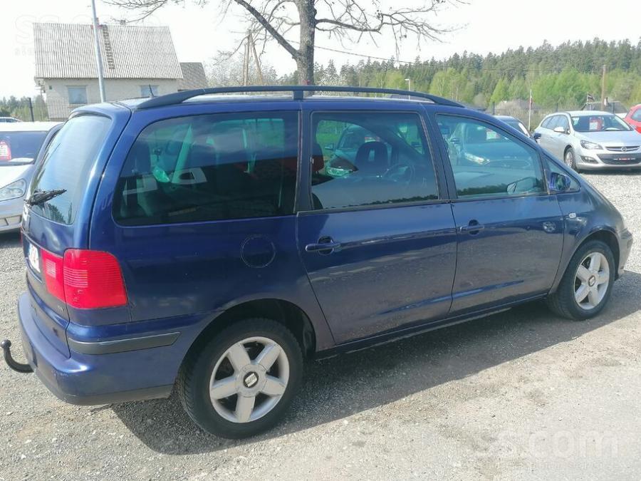 Zils SEAT Alhambra 2004 Valmiera, ar dzinēja tilpumu 1.80 L un nobraukumu 320 tūkst. km par 1490 €, foto 7 vietnē AUTOMOTO.COM.LV