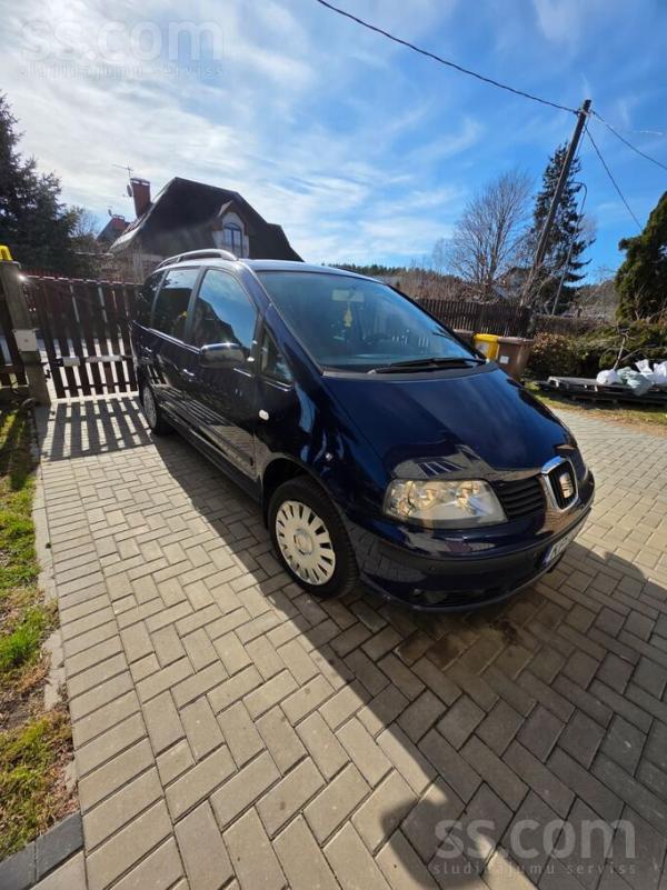 Zils SEAT Alhambra 2006 Rīga, ar dzinēja tilpumu 2.00 L un nobraukumu 389 tūkst. km par 2750 €, foto 2 vietnē AUTOMOTO.COM.LV
