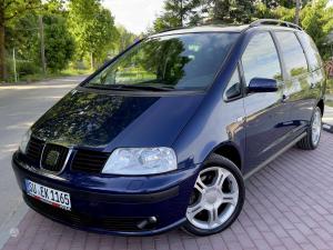 Blue SEAT Alhambra 2008 in Prienai, with an engine capacity of 1.97 L and mileage of 215 thousand km for 3750 €, photo  on AUTOMOTO.COM.LV
