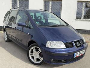 Blue SEAT Alhambra 2008 in Prienai, with an engine capacity of 1.97 L and mileage of 215 thousand km for 3750 €, photo 3 on AUTOMOTO.COM.LV