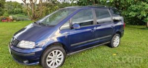 Zils SEAT Alhambra 2010 Bauska, ar dzinēja tilpumu 2.00 L un nobraukumu 276 tūkst. km par 2750 €, foto  vietnē AUTOMOTO.COM.LV