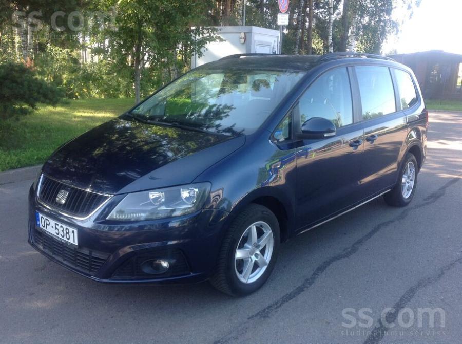 Zils SEAT Alhambra 2011 Rīga, ar dzinēja tilpumu 2.00 L un nobraukumu 253 tūkst. km par 6900 €, foto 4 vietnē AUTOMOTO.COM.LV