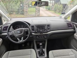 Blue SEAT Alhambra 2012 in Kaunas, with an engine capacity of 2.00 L and mileage of 296 thousand km for 7500 €, photo 11 on AUTOMOTO.COM.LV