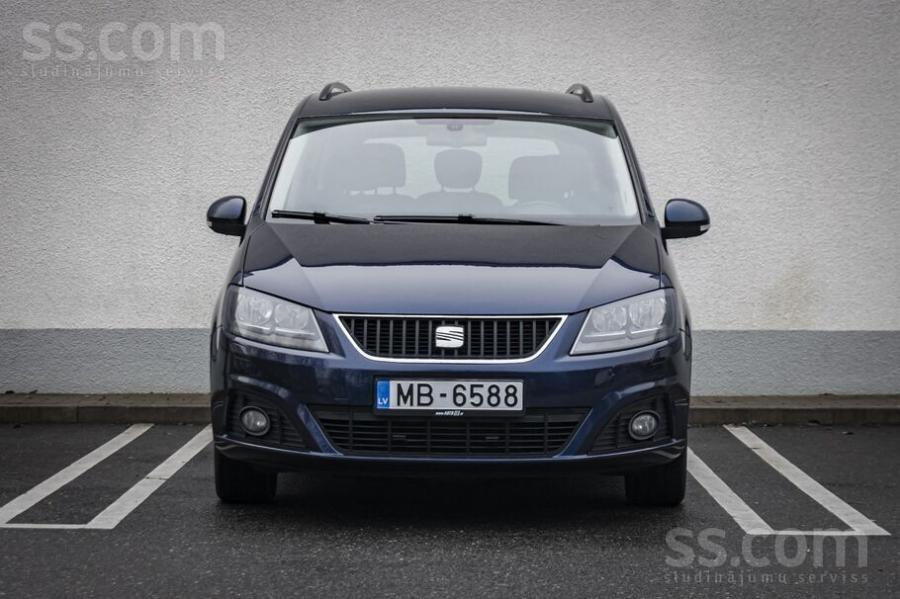 Zils SEAT Alhambra 2013 Rīga, ar dzinēja tilpumu 2.00 L un nobraukumu 0 tūkst. km par 5500 €, foto 2 vietnē AUTOMOTO.COM.LV