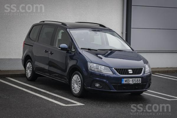 Blue SEAT Alhambra 2013 in Riga, with an engine capacity of 2.00 L and mileage of 0 thousand km for 5500 €, photo 3 on AUTOMOTO.COM.LV