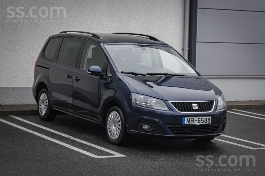 Zils SEAT Alhambra 2013 Rīga, ar dzinēja tilpumu 2.00 L un nobraukumu 0 tūkst. km par 5500 €, foto 3 vietnē AUTOMOTO.COM.LV