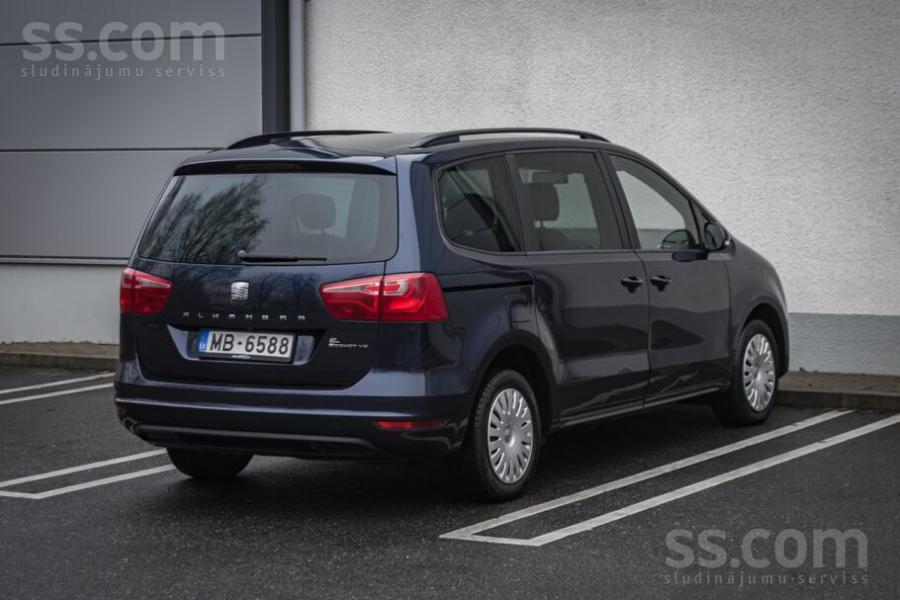 Zils SEAT Alhambra 2013 Rīga, ar dzinēja tilpumu 2.00 L un nobraukumu 0 tūkst. km par 5500 €, foto 4 vietnē AUTOMOTO.COM.LV