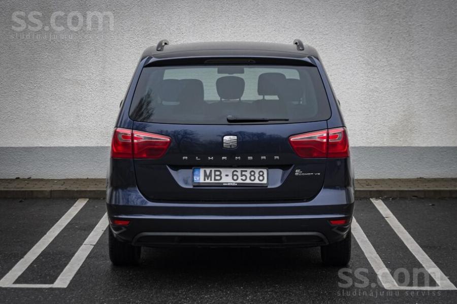 Zils SEAT Alhambra 2013 Rīga, ar dzinēja tilpumu 2.00 L un nobraukumu 0 tūkst. km par 5500 €, foto 5 vietnē AUTOMOTO.COM.LV