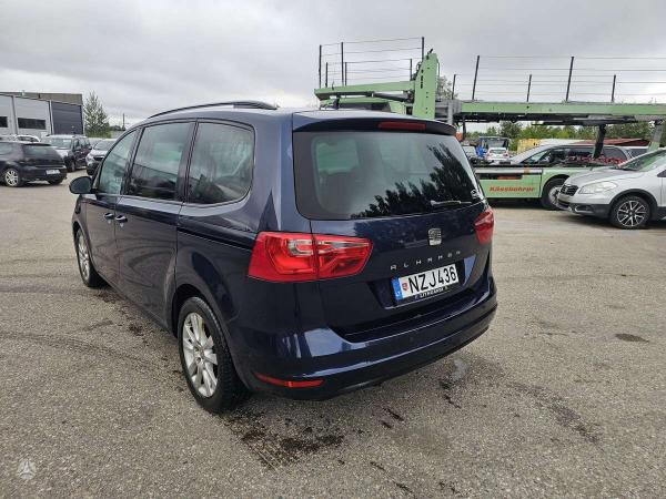 Zils SEAT Alhambra 2014 Ukmergė, ar dzinēja tilpumu 1.97 L un nobraukumu 310 tūkst. km par 5550 €, foto 9 vietnē AUTOMOTO.COM.LV