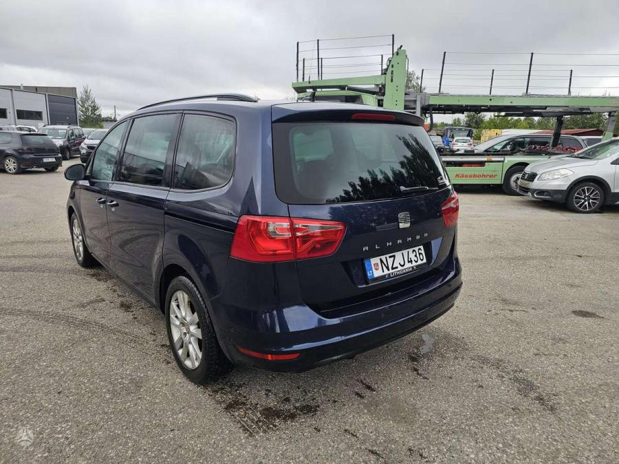 Zils SEAT Alhambra 2014 Ukmergė, ar dzinēja tilpumu 1.97 L un nobraukumu 310 tūkst. km par 5550 €, foto 10 vietnē AUTOMOTO.COM.LV