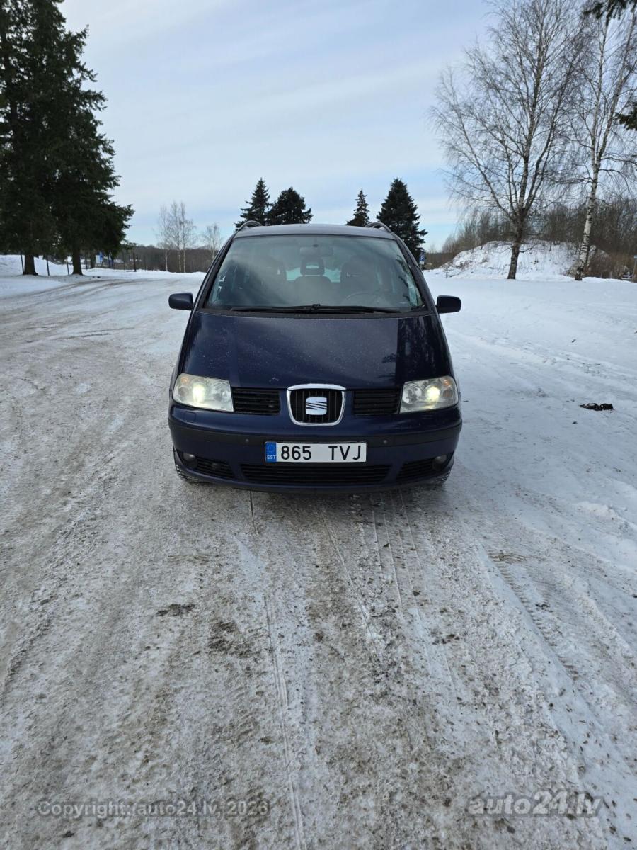 Zils SEAT Alhambra 2007 Paide, ar dzinēja tilpumu 1.90 L un nobraukumu 340 tūkst. km par 2900 €, foto 1 vietnē AUTOMOTO.COM.LV