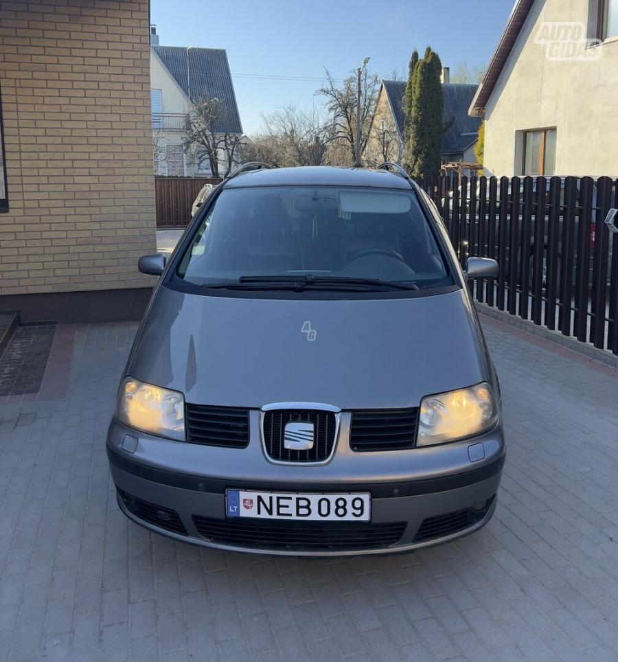 Brūns SEAT Alhambra 2006 Vilkaviškis, ar dzinēja tilpumu 2.00 L un nobraukumu 500 tūkst. km par 2350 €, foto 1 vietnē AUTOMOTO.COM.LV