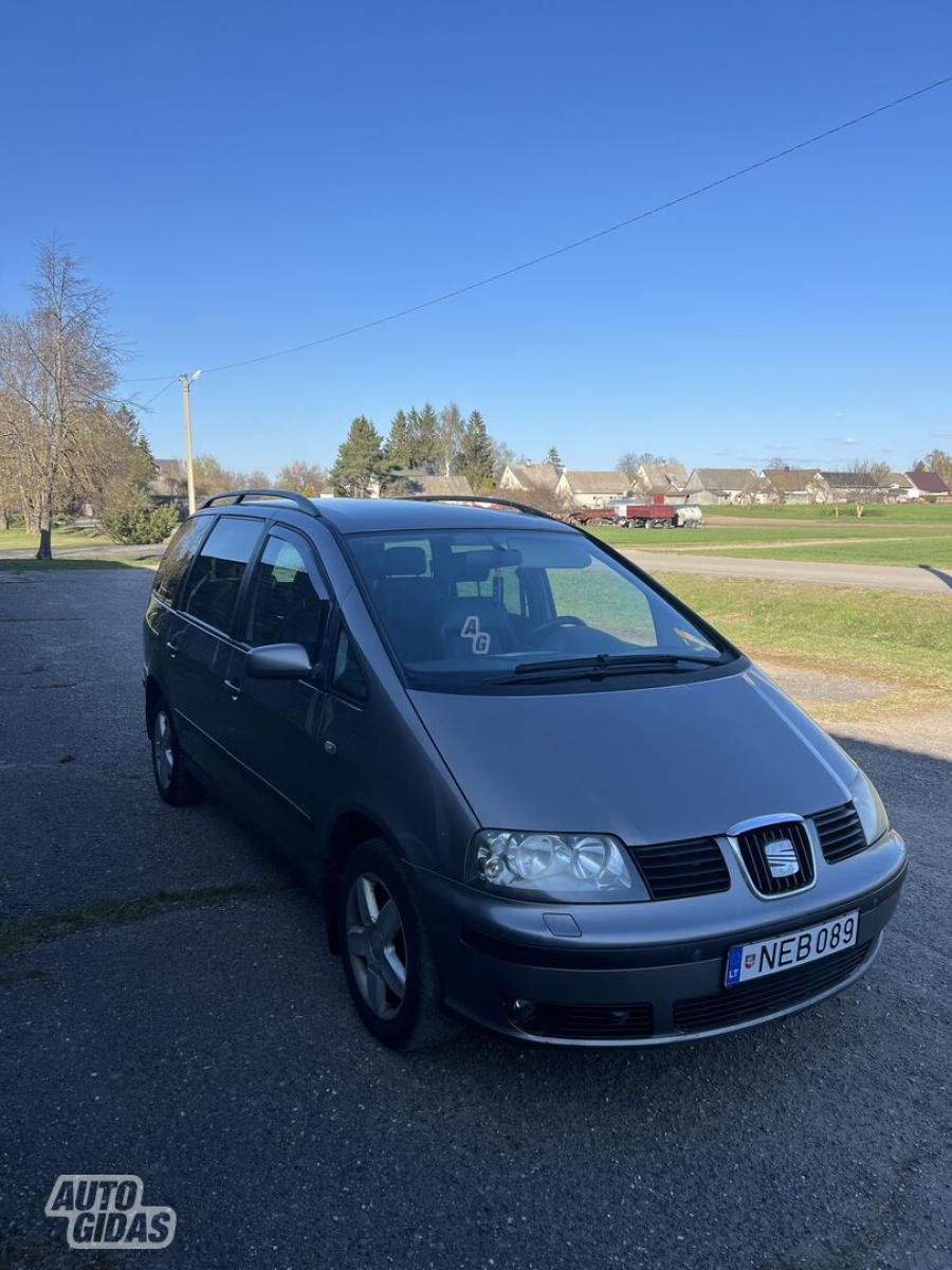 Brūns SEAT Alhambra 2006 Vilkaviškis, ar dzinēja tilpumu 2.00 L un nobraukumu 500 tūkst. km par 2350 €, foto 7 vietnē AUTOMOTO.COM.LV