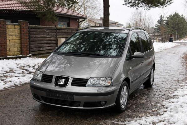 Brūns SEAT Alhambra 2009 Viļņa, ar dzinēja tilpumu 1.97 L un nobraukumu 144 tūkst. km par 4899 €, foto 3 vietnē AUTOMOTO.COM.LV