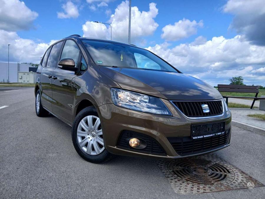 Brūns SEAT Alhambra 2010 Marijampole, ar dzinēja tilpumu 2.00 L un nobraukumu 214 tūkst. km par 6850 €, foto 17 vietnē AUTOMOTO.COM.LV
