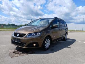 Brown SEAT Alhambra 2010 in Marijampole, with an engine capacity of 2.00 L and mileage of 214 thousand km for 6850 €, photo 17 on AUTOMOTO.COM.LV