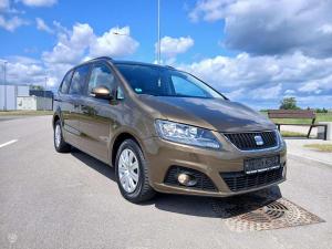 Brown SEAT Alhambra 2010 in Marijampole, with an engine capacity of 2.00 L and mileage of 214 thousand km for 6850 €, photo 18 on AUTOMOTO.COM.LV