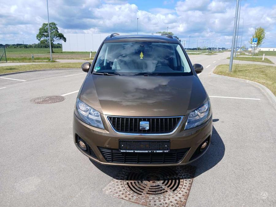 Brown SEAT Alhambra 2010 in Marijampole, with an engine capacity of 2.00 L and mileage of 214 thousand km for 6850 €, photo 23 on AUTOMOTO.COM.LV