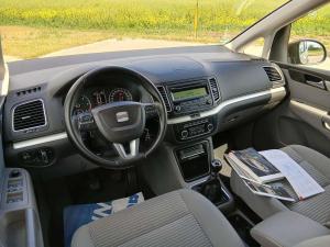 Brown SEAT Alhambra 2010 in Marijampole, with an engine capacity of 2.00 L and mileage of 214 thousand km for 6850 €, photo 29 on AUTOMOTO.COM.LV