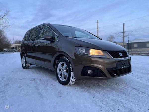 Brūns SEAT Alhambra 2011 Šauļi, ar dzinēja tilpumu 1.97 L un nobraukumu 330 tūkst. km par 6900 €, foto 2 vietnē AUTOMOTO.COM.LV