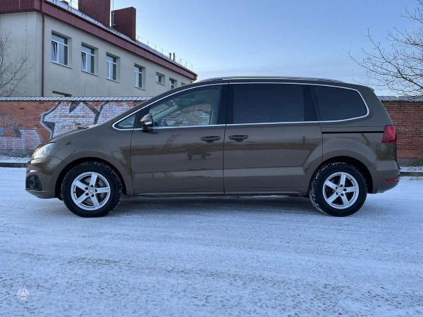 Brūns SEAT Alhambra 2011 Šauļi, ar dzinēja tilpumu 1.97 L un nobraukumu 330 tūkst. km par 6900 €, foto 8 vietnē AUTOMOTO.COM.LV