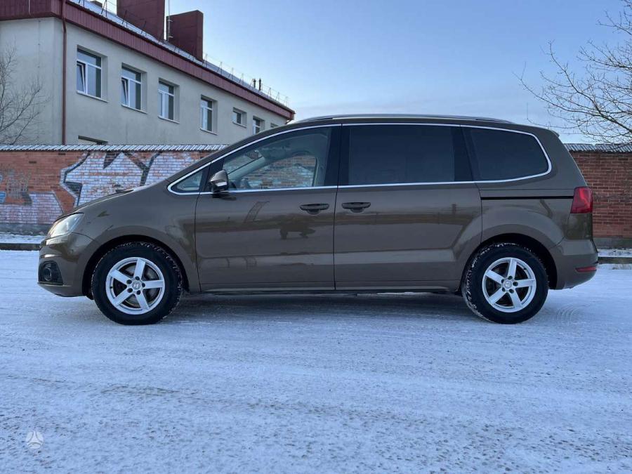 Brūns SEAT Alhambra 2011 Šauļi, ar dzinēja tilpumu 1.97 L un nobraukumu 330 tūkst. km par 6900 €, foto 8 vietnē AUTOMOTO.COM.LV