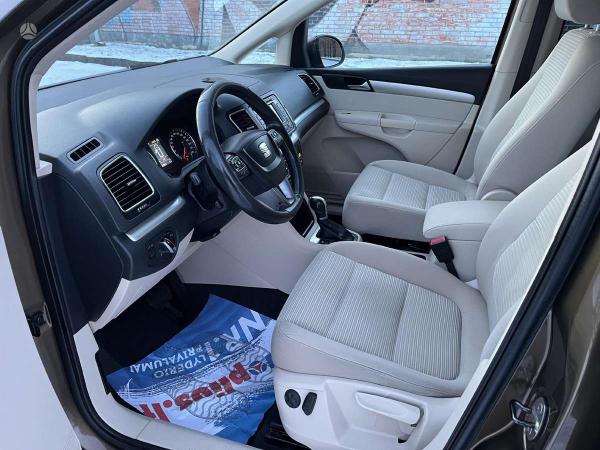 Brūns SEAT Alhambra 2011 Šauļi, ar dzinēja tilpumu 1.97 L un nobraukumu 330 tūkst. km par 6900 €, foto 9 vietnē AUTOMOTO.COM.LV