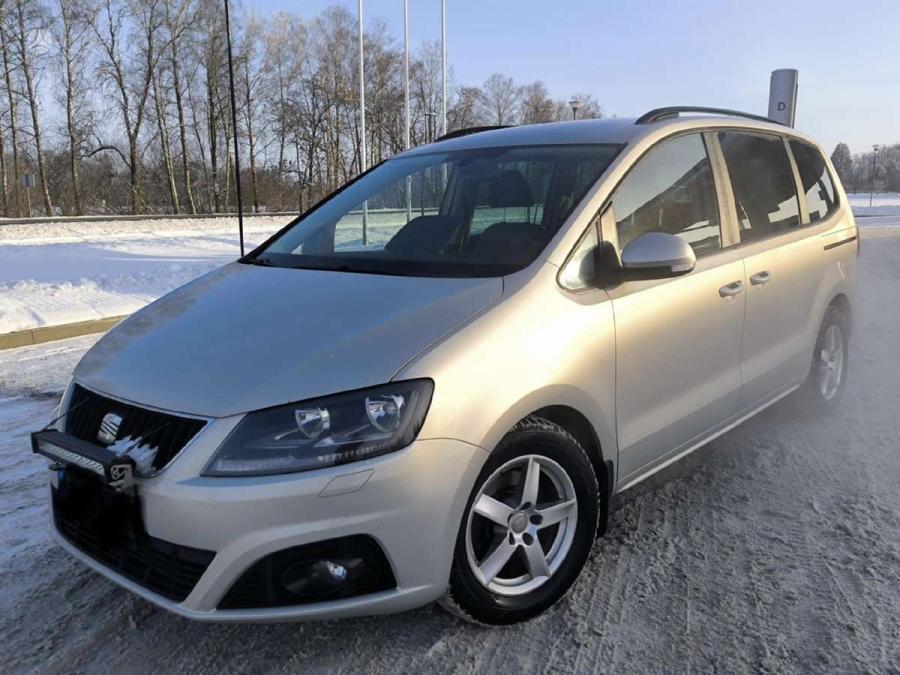Brūns SEAT Alhambra 2011 Kauņa, ar dzinēja tilpumu 1.97 L un nobraukumu 368 tūkst. km par 6000 €, foto 1 vietnē AUTOMOTO.COM.LV