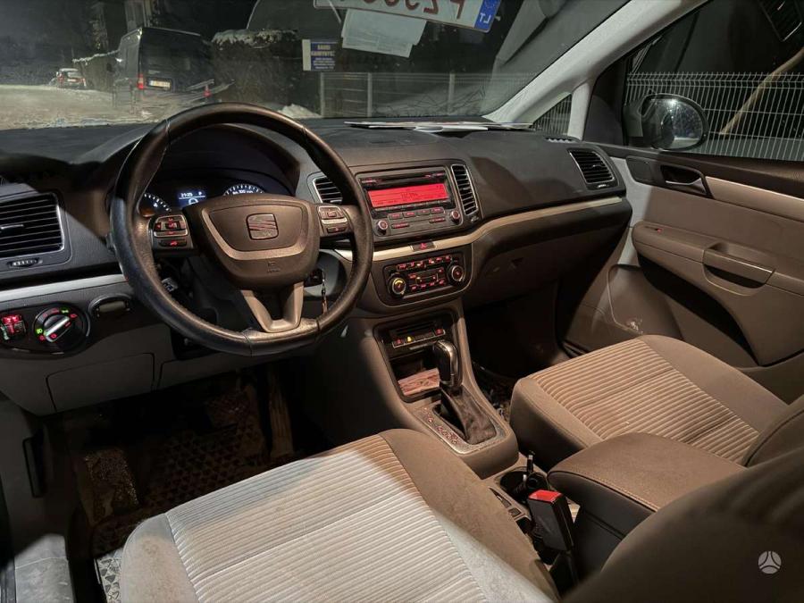 Brūns SEAT Alhambra 2011 Kauņa, ar dzinēja tilpumu 1.97 L un nobraukumu 368 tūkst. km par 6000 €, foto 7 vietnē AUTOMOTO.COM.LV