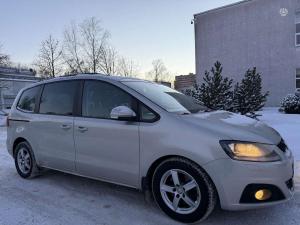 Brown SEAT Alhambra 2011 in Kaunas, with an engine capacity of 1.97 L and mileage of 362 thousand km for 5700 €, photo 4 on AUTOMOTO.COM.LV
