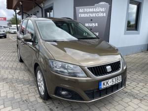 Brūns SEAT Alhambra 2011 Rīga, ar dzinēja tilpumu 2.00 L un nobraukumu 330 tūkst. km par 6500 €, foto  vietnē AUTOMOTO.COM.LV