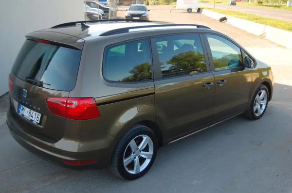 Brūns SEAT Alhambra 2011 Jēkabpils, ar dzinēja tilpumu 2.00 L un nobraukumu 261 tūkst. km par 7550 €, foto 8 vietnē AUTOMOTO.COM.LV
