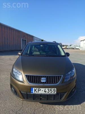 Brown SEAT Alhambra 2011 in Riga, with an engine capacity of 2.00 L and mileage of 254 thousand km for 6700 €, photo  on AUTOMOTO.COM.LV