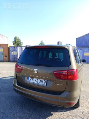 Brūns SEAT Alhambra 2011 Rīga, ar dzinēja tilpumu 2.00 L un nobraukumu 254 tūkst. km par 6700 €, foto 5 vietnē AUTOMOTO.COM.LV