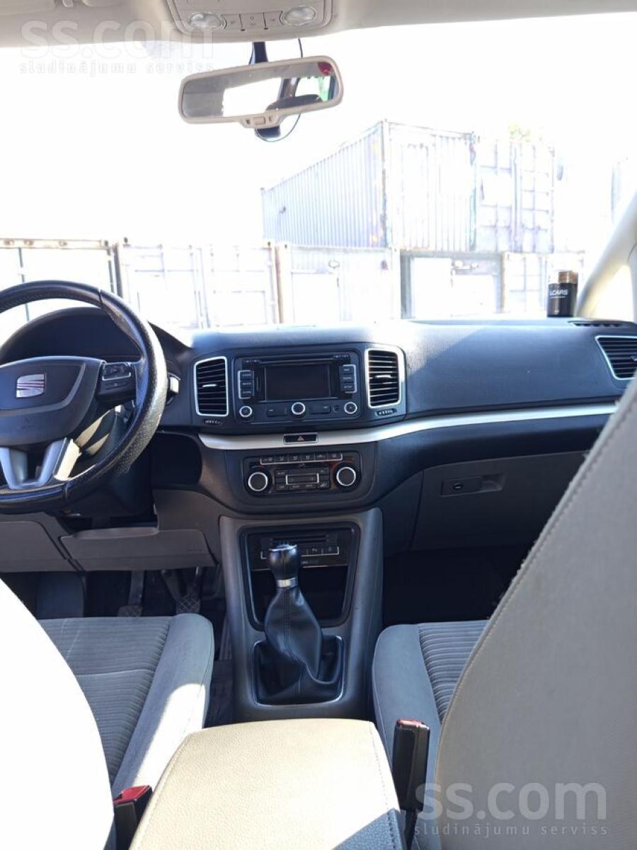 Brūns SEAT Alhambra 2011 Rīga, ar dzinēja tilpumu 2.00 L un nobraukumu 254 tūkst. km par 6700 €, foto 7 vietnē AUTOMOTO.COM.LV