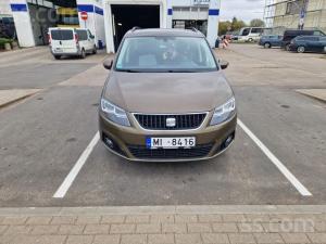 Brūns SEAT Alhambra 2011 Jēkabpils, ar dzinēja tilpumu 2.00 L un nobraukumu 323 tūkst. km par 8000 €, foto 5 vietnē AUTOMOTO.COM.LV